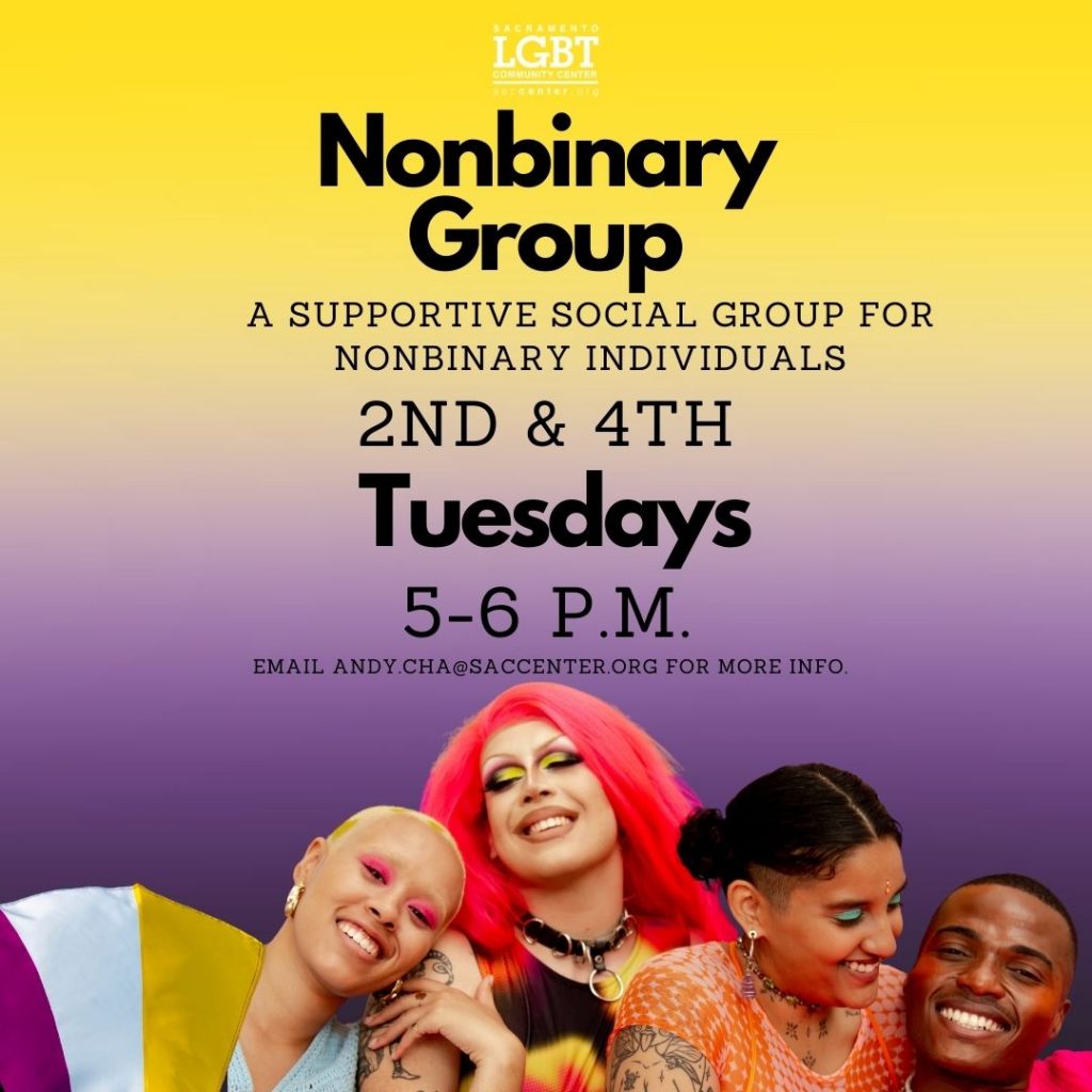Nonbinary Group - Sacramento LGBT Community Center